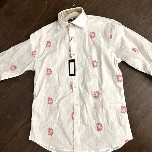 Elements by Arnold Zimberg | Shirts | Elements Floral Button Down ...